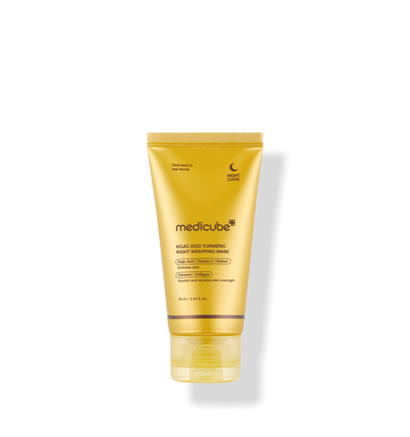 [Medicube] Kojic Acid Turmeric Night Wrapping Mask 75ml – Luxiface.com